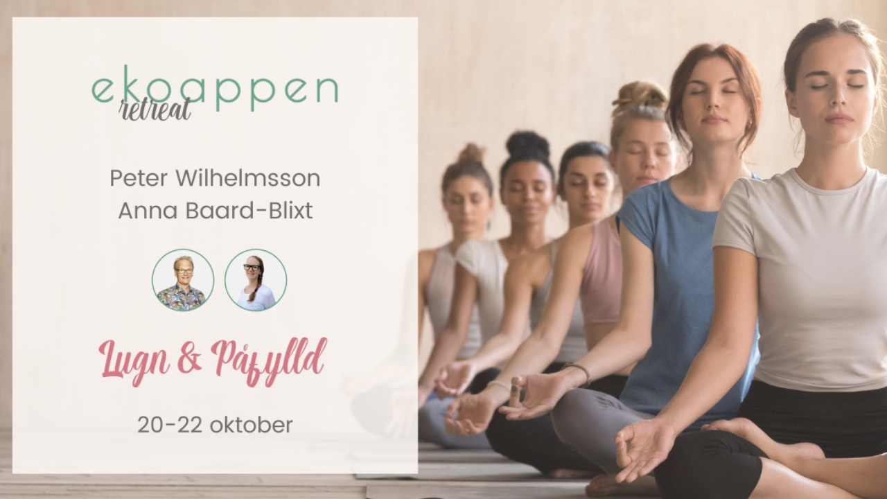 Ekoappen retreat med Anna Baard Blixt och Peter Wilhelmsson: 20-22 ...